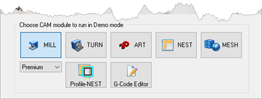 About RhinoCAM > RhinoCAM Licensing > Demo Mode